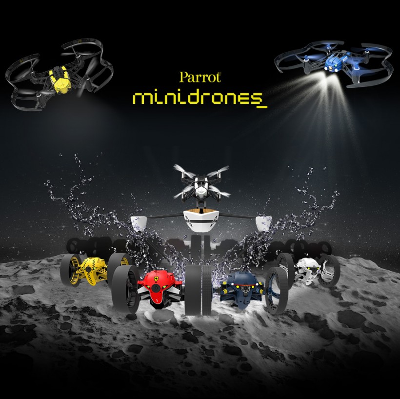 Los nuevos Minidrones de Parrot ya estan en The Drone House - Drone ...